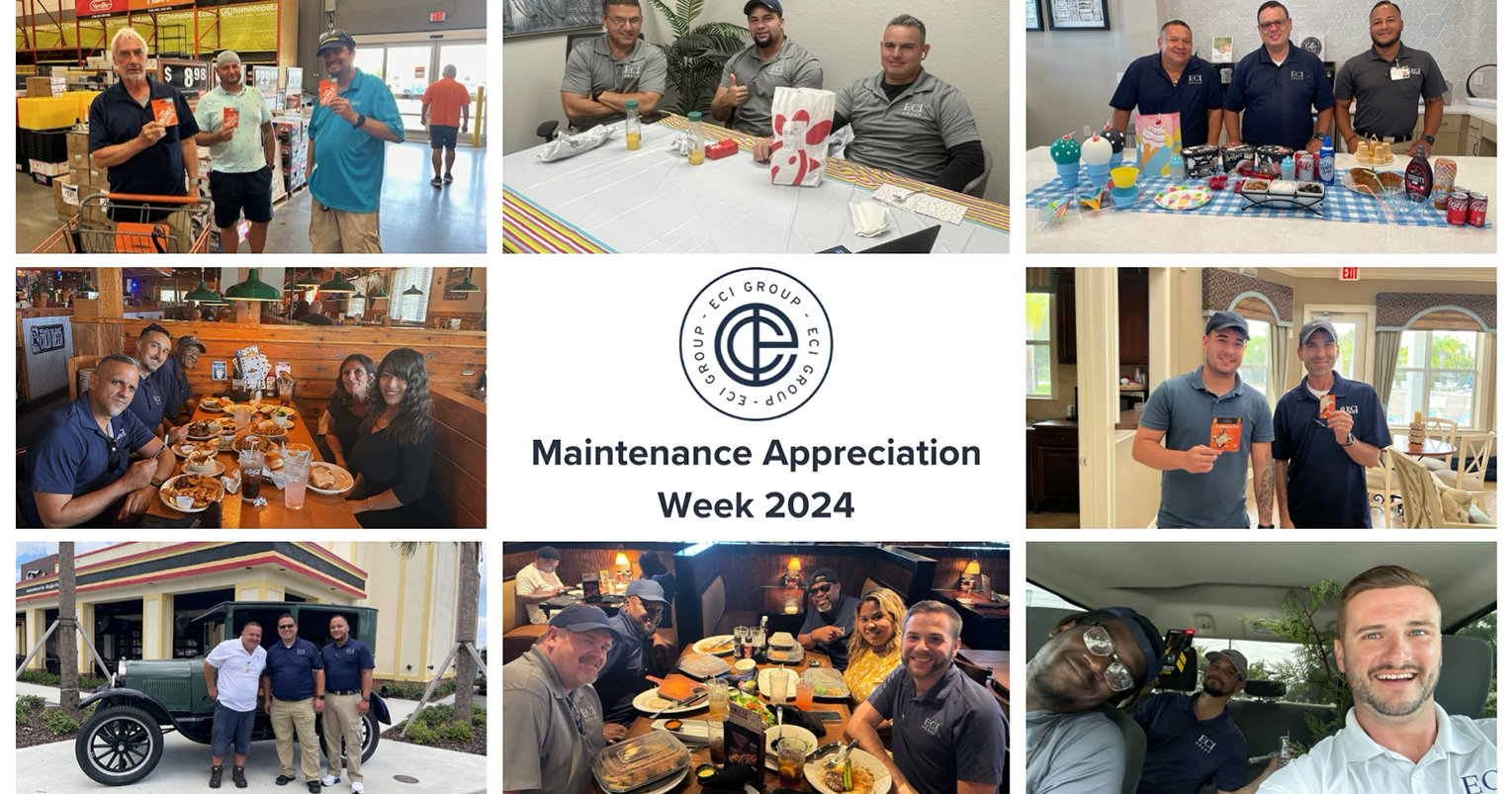 ECI Group Honors Maintenance Teams During Annual Appreciation Week ...